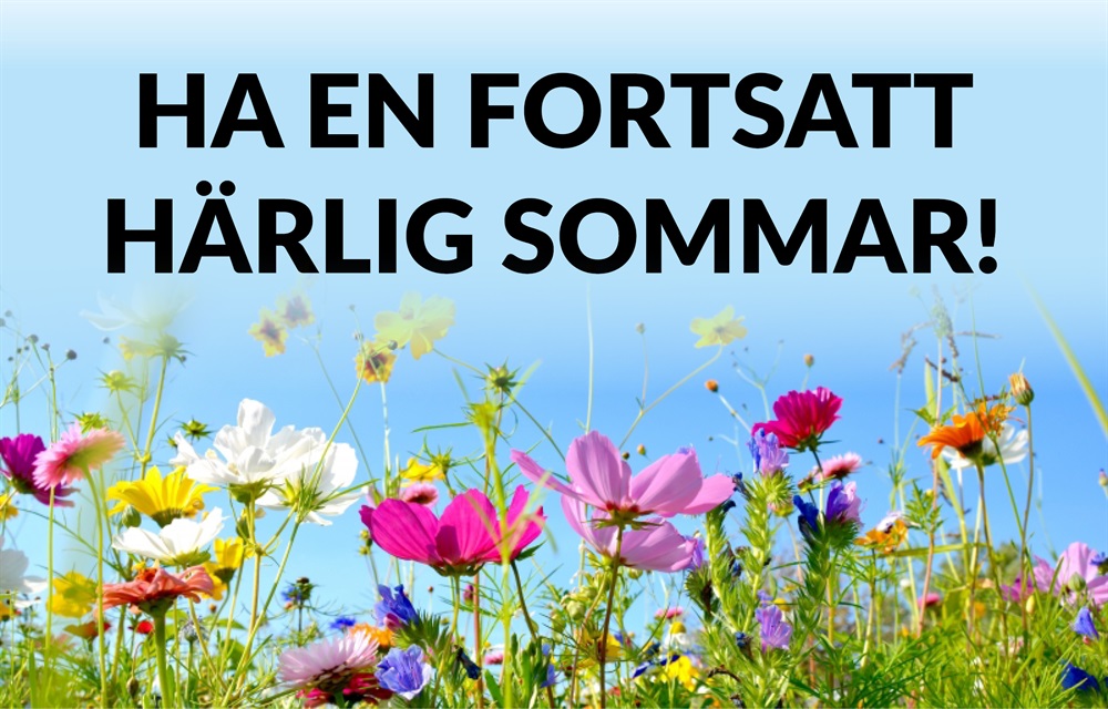 Ha en fortsatt trevlig sommar / Lindö FF